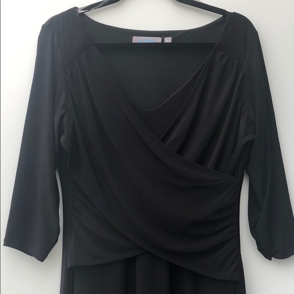 B Slim | Dresses | Bslim Black Dress With Compressions At Curves | Poshmark
